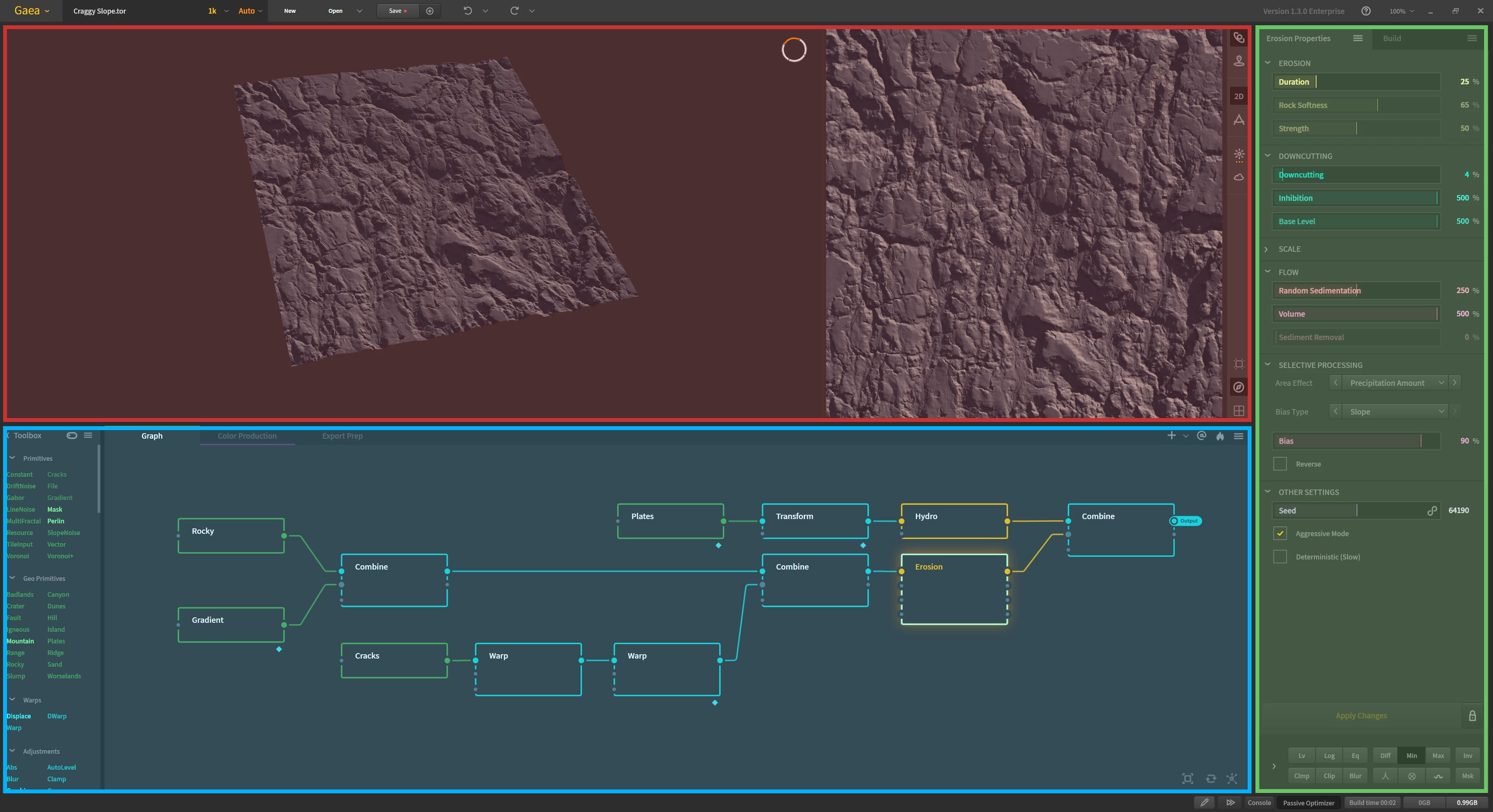 Getting Around Gaea Documentation QuadSpinner